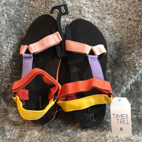 Time and Tru | Shoes | Nwt Time And Tru Platform Nature Sandals | Poshmark